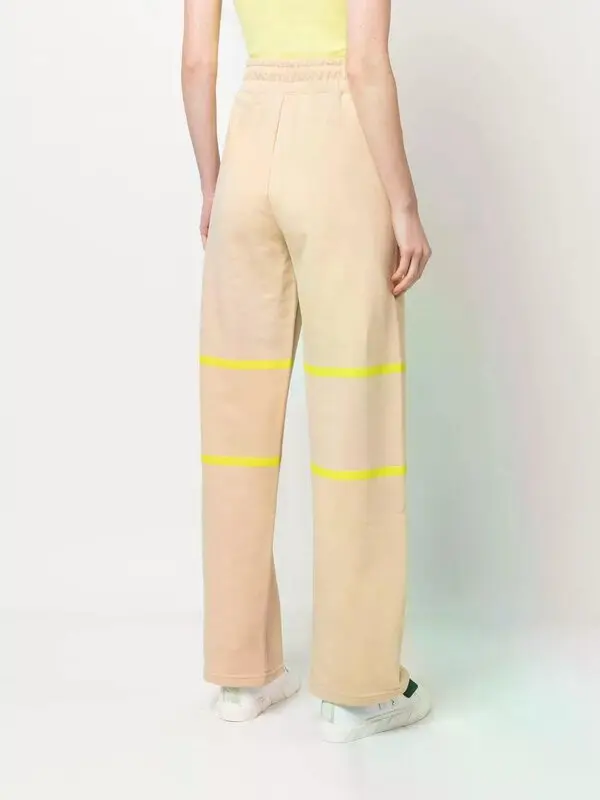 Gcds Stripe-detail Cotton Sweatpants