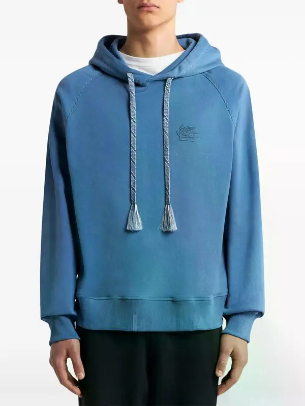 Etro Pegaso-embroidered Drawstring Hoodie
