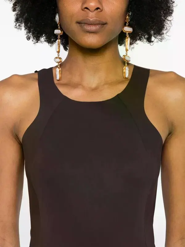 Patrizia Pepe Racerback Mini Top