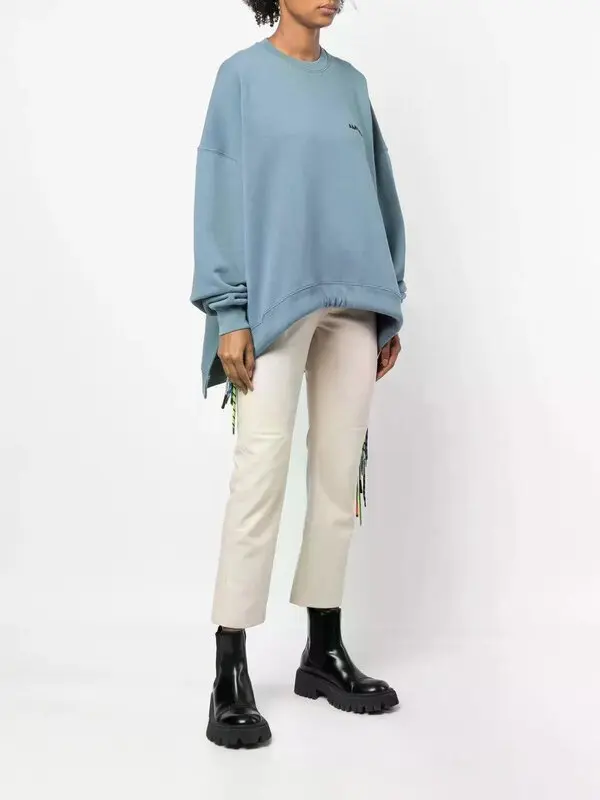 AMBUSH Cord-detail Crew-neck Sweatshirt