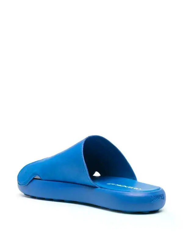 Camper Pelotas Flota Toe-shaped Leather Slides