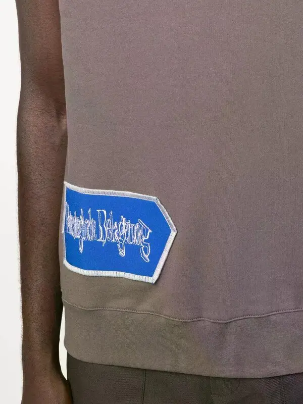 GR10K Patch-detail Cotton Vest