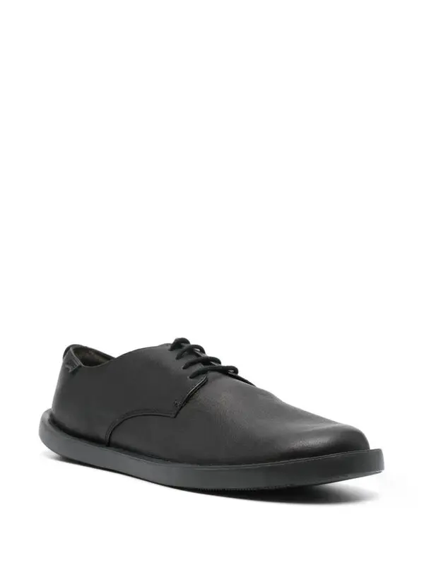 Camper Wagon Leather Derby Shoes
