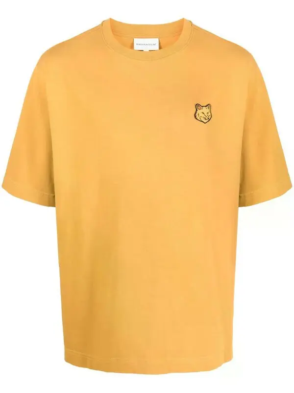 Maison Kitsuné Fox-patch Cotton T-shirt