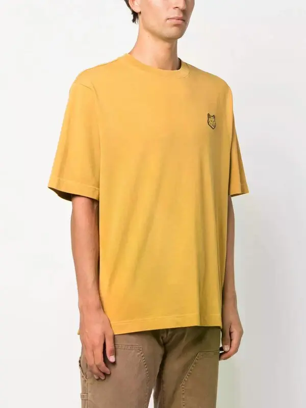 Maison Kitsuné Fox-patch Cotton T-shirt