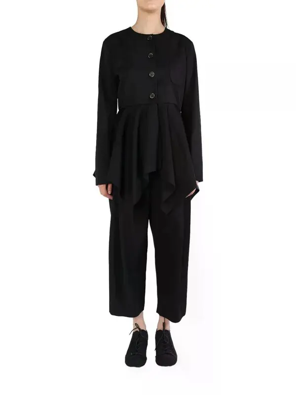 UMA WANG Pleat-detailing Jacket