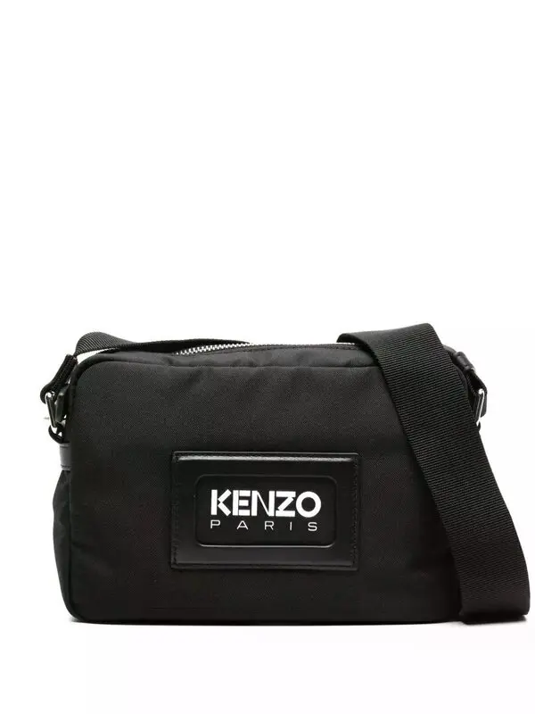 Kenzo Logo-embossed Messenger Bag