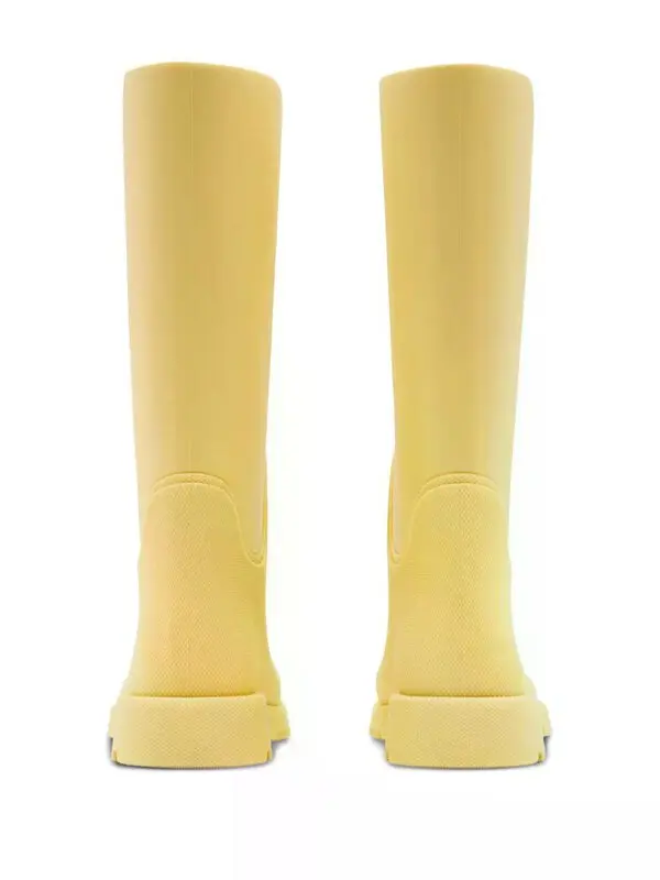 Burberry Marsh Rain High Boots - Neutrals