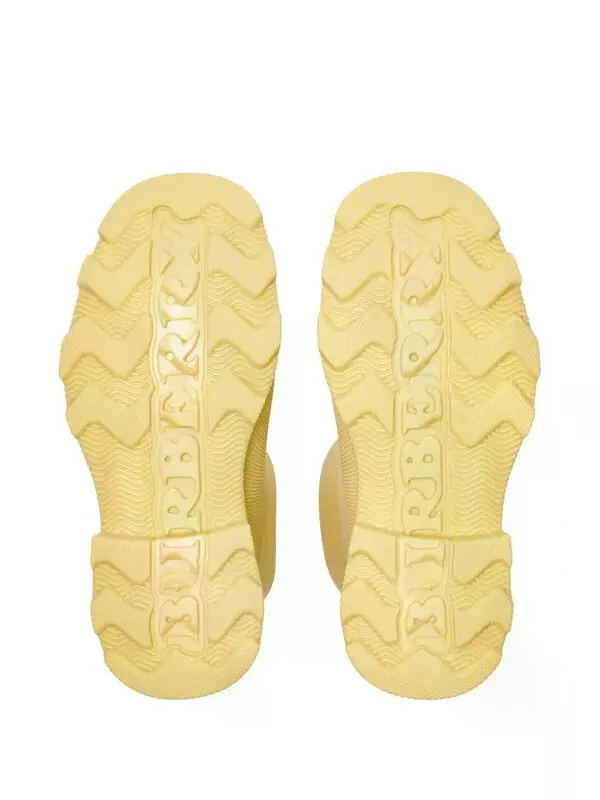Burberry Marsh Rain High Boots - Neutrals