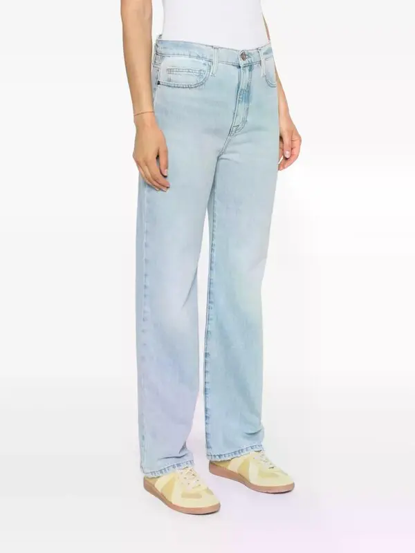 FRAME Le Jane Straight-leg Jeans - Blue