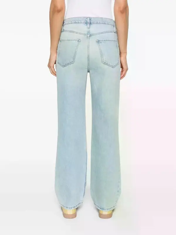 FRAME Le Jane Straight-leg Jeans - Blue