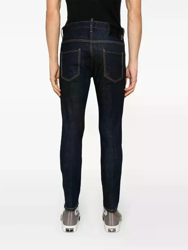 Dsquared2 Mid-rise Skinny Jeans - Blue