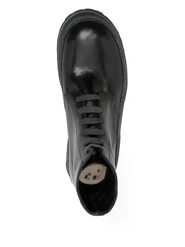 A DICIANNOVEVENTITRE Leather Lace-up Boots