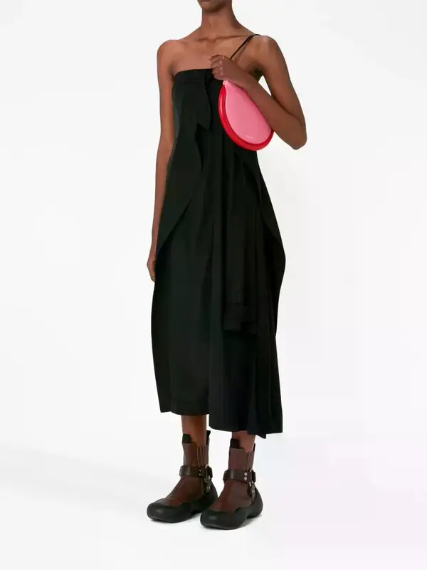 JW Anderson Deconstructed Strapless Minidress