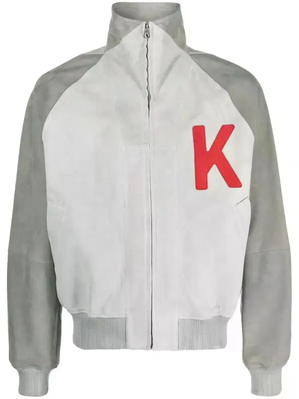 Kenzo Colour-block Logo-print Bomber Jacket