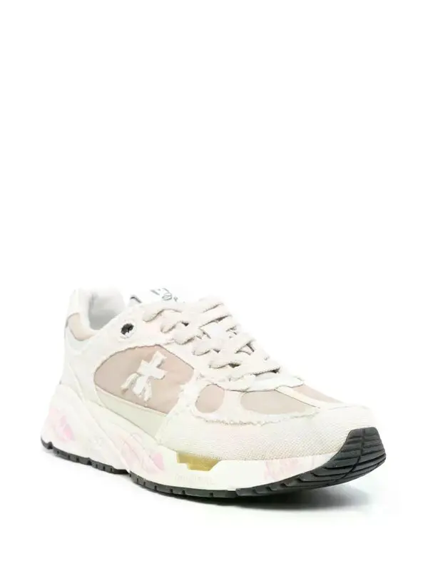 Premiata Mase Distressed Sneakers