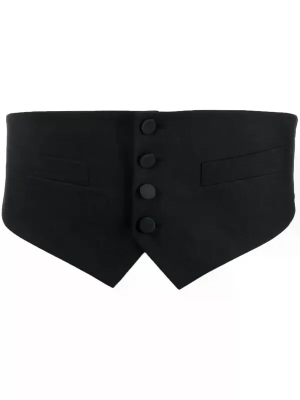 Dsquared2 Button-front Cummerbund - Black