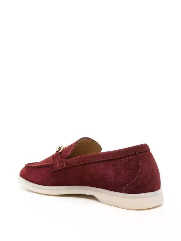 SCAROSSO Lilia Suede Loafers