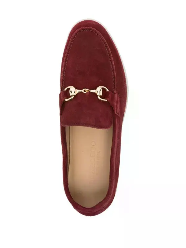SCAROSSO Lilia Suede Loafers