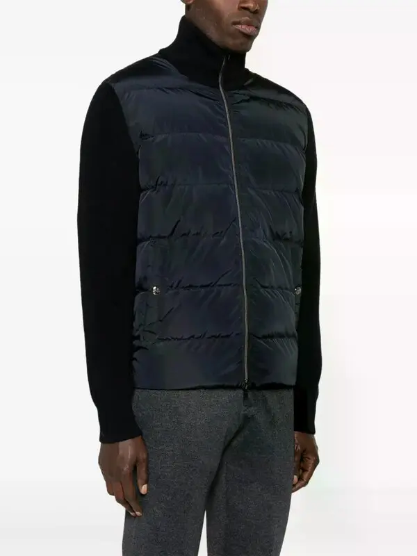 Herno Quilted-panel Jacket