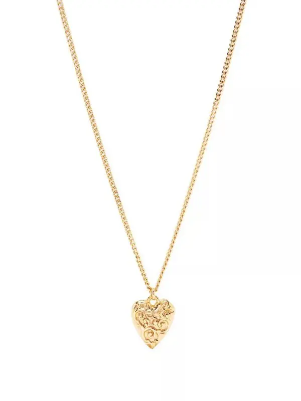 Emanuele Bicocchi Arabesque Heart Pendant - Gold