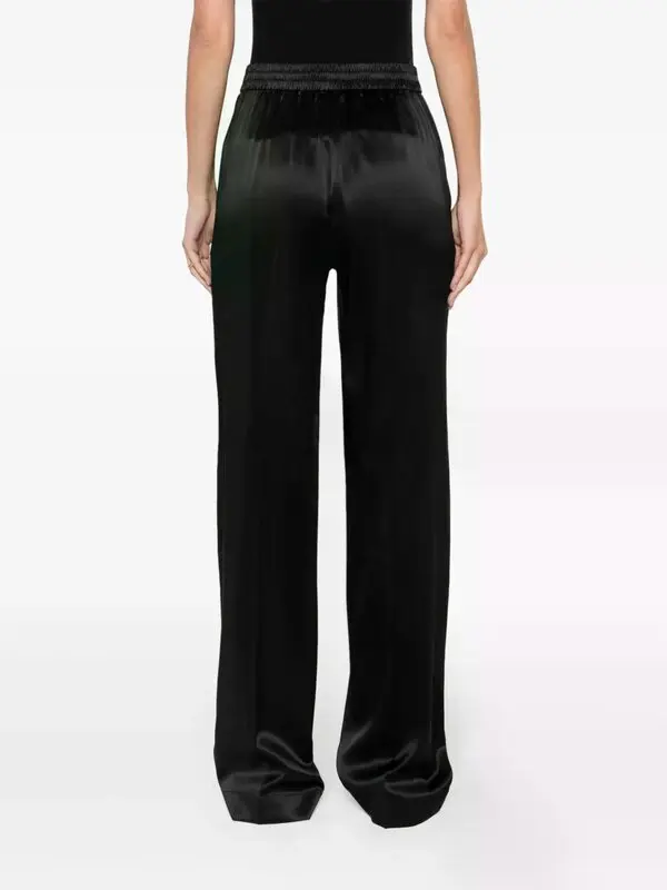 JOSEPH Tova Straight Trousers - Black