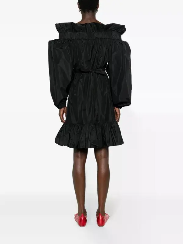 PATOU Volume Ruffled Mini Dress