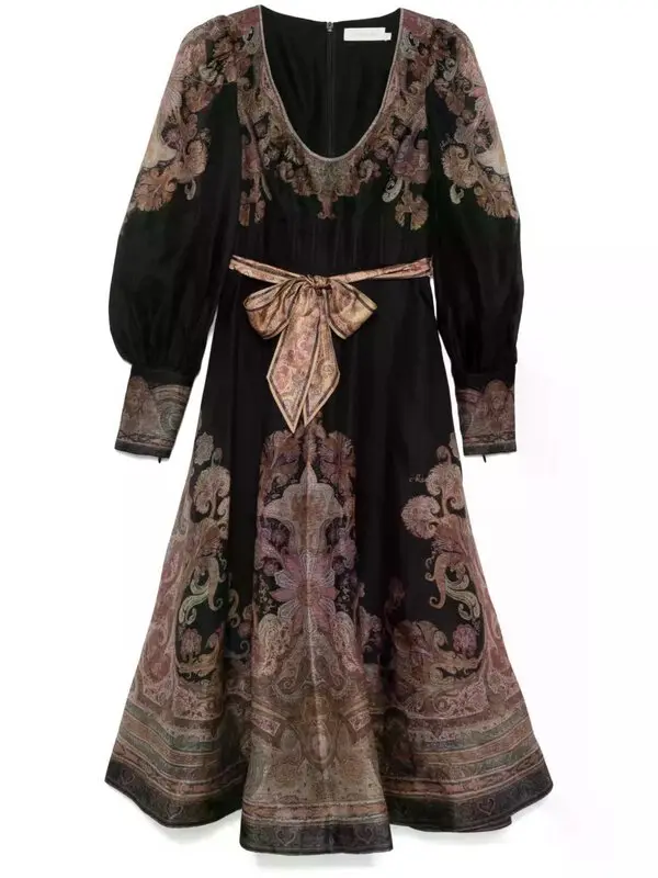 Zimmermann Illustration Structured Maxi Dress