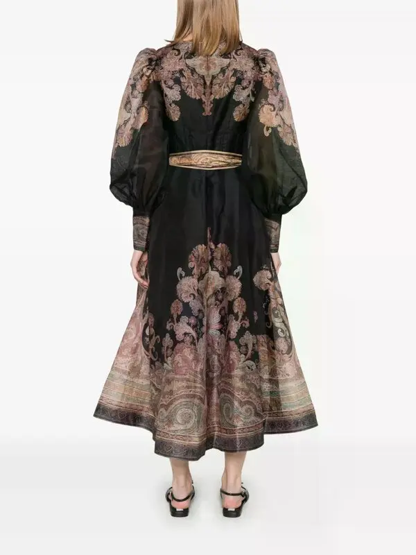 Zimmermann Illustration Structured Maxi Dress