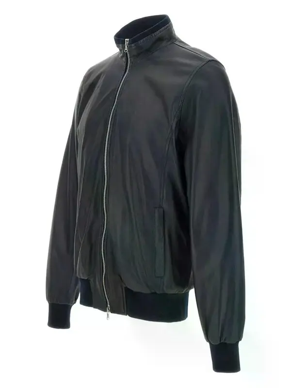 BARBA NAPOLI Leather Jacket