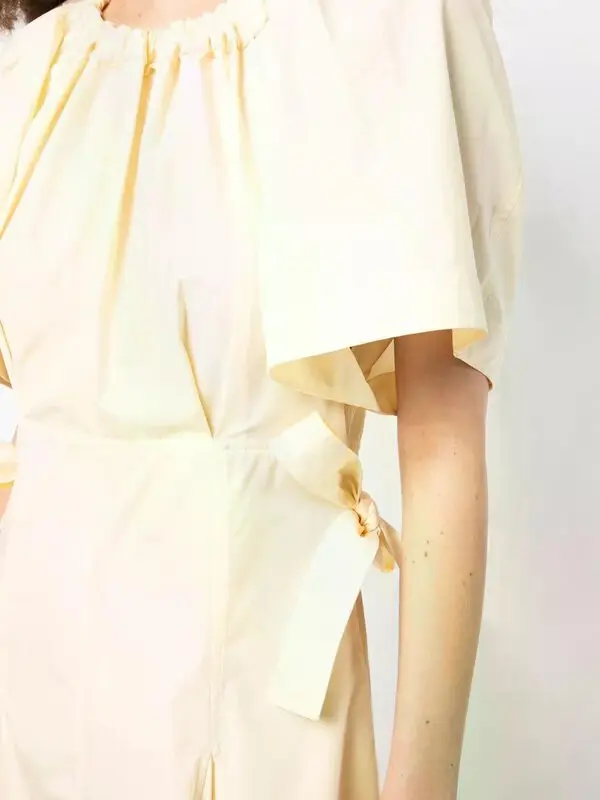 3.1 Phillip Lim Ruched Short-sleeved Midi Dress