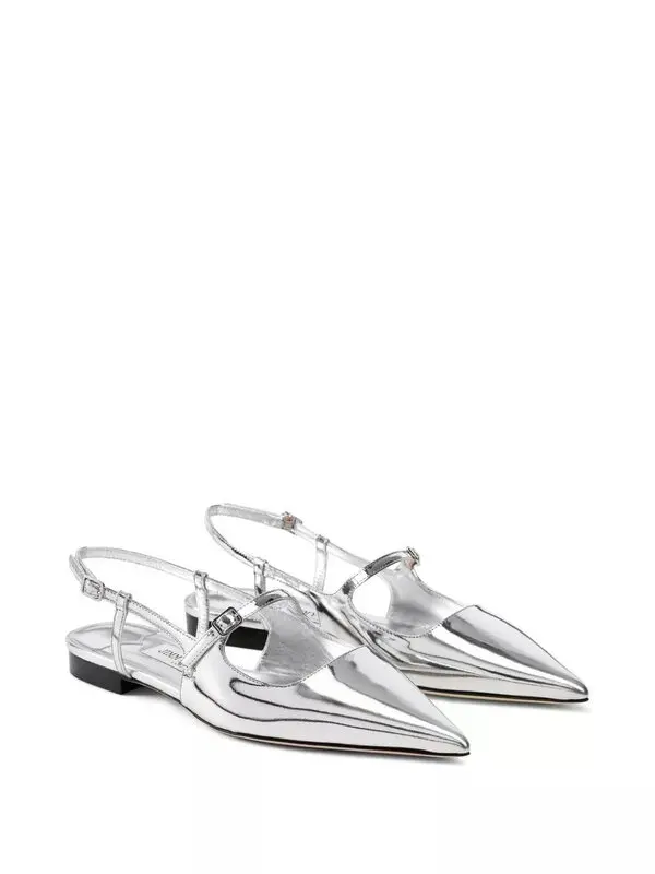 JIMMY CHOO Didi Ballet Flats - Silver