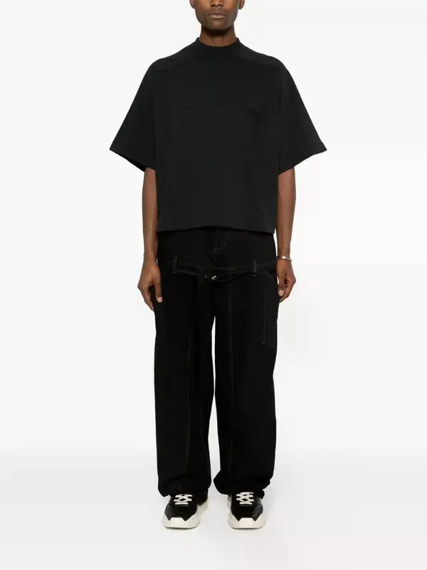 ENTIRE STUDIOS Paneled Organic-cotton T-shirt