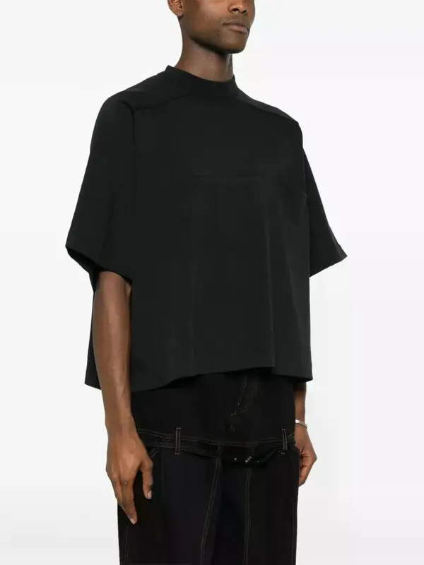 ENTIRE STUDIOS Paneled Organic-cotton T-shirt