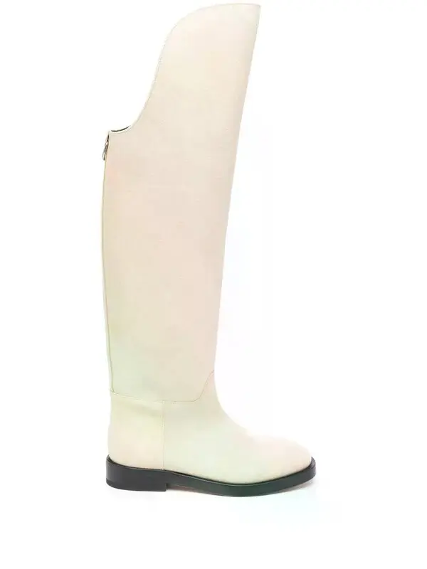 DURAZZI MILANO Suede Riding Boots