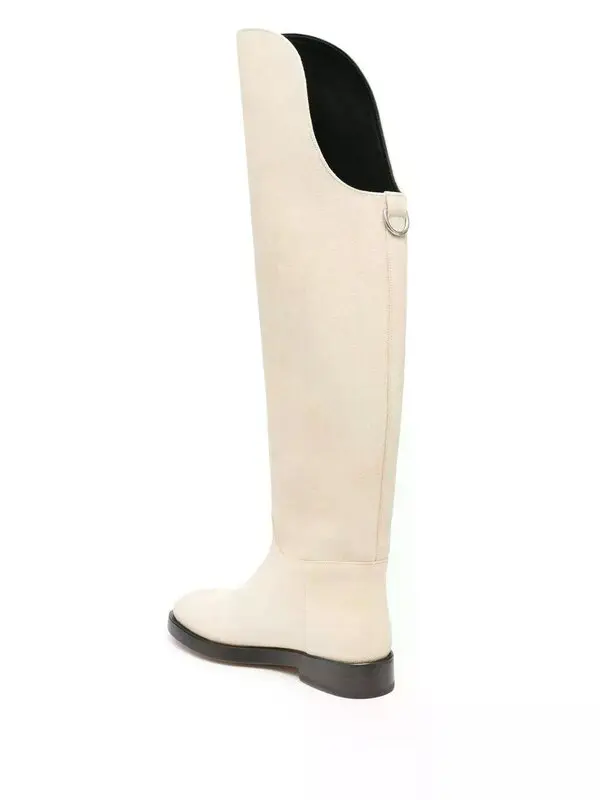 DURAZZI MILANO Suede Riding Boots