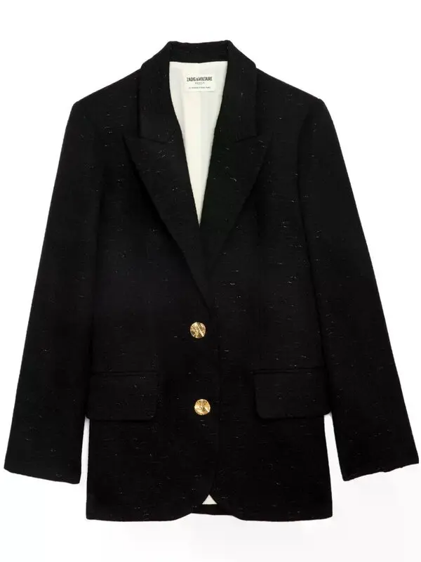 Zadig&Voltaire Single-breasted Tweed Blazer