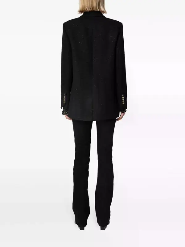 Zadig&Voltaire Single-breasted Tweed Blazer