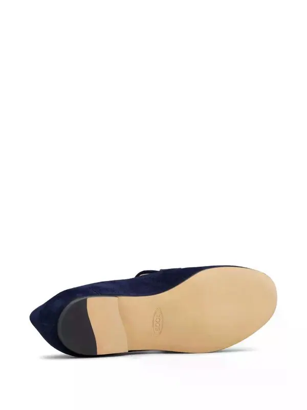 TOD'S Suede Loafers - Blue