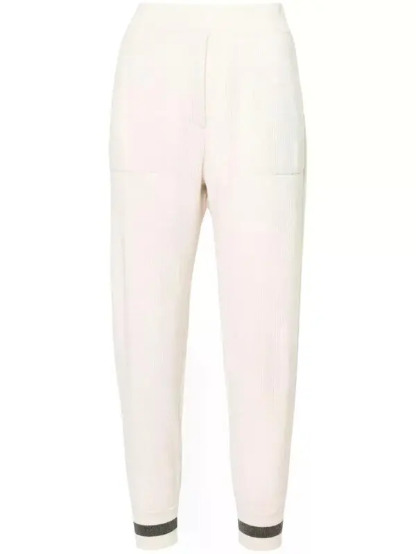Brunello Cucinelli Tapered Knitted Trousers