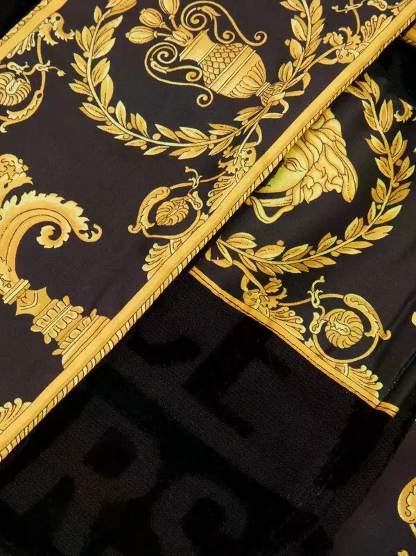 Versace I Love Baroque Bathrobe - Black