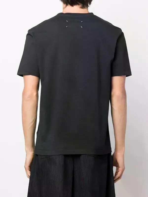 MAISON MARGIELA Crew-neck Cotton T-shirt - Black