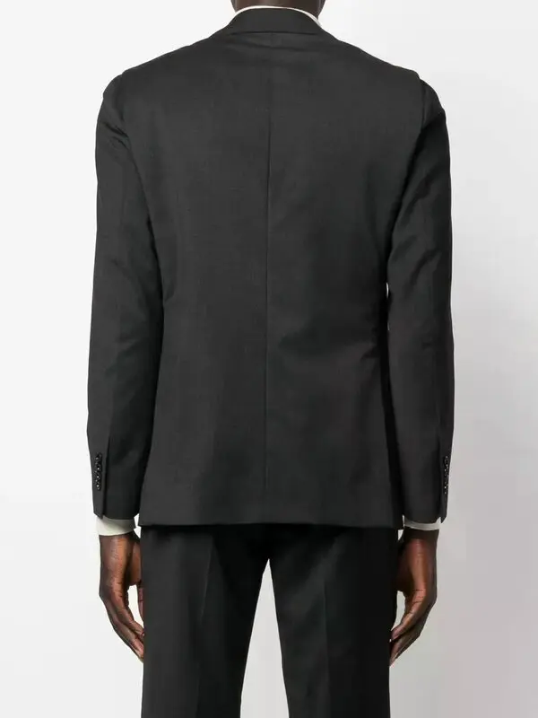 LARDINI Single-breasted Blazer - Grey