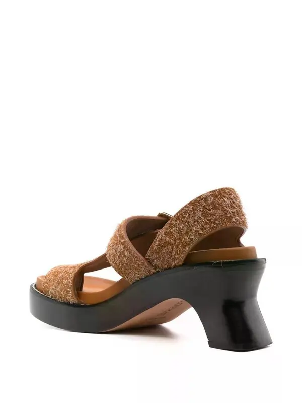 Loewe 70mm Ease Brushed-suede Sandals