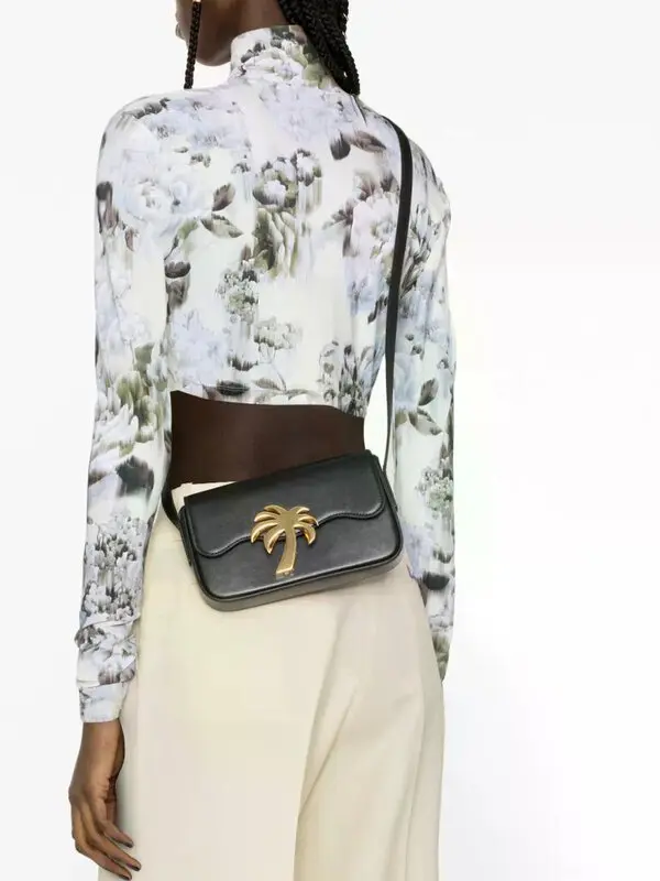 Palm Angels Palm Beach Crossbody Bag - Black