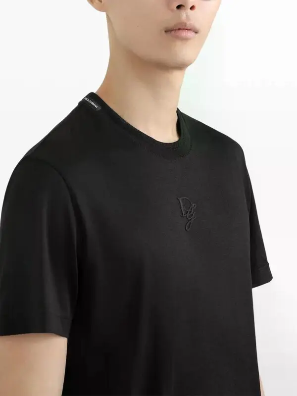 Dolce & Gabbana Logo-embroidery T-shirt