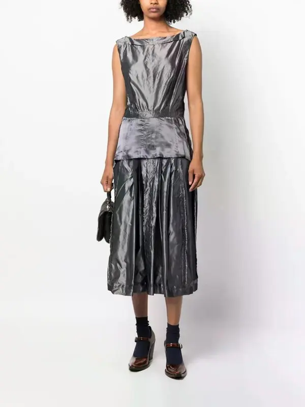 MAISON MARGIELA Inside-out Sleeveless Midi Dress