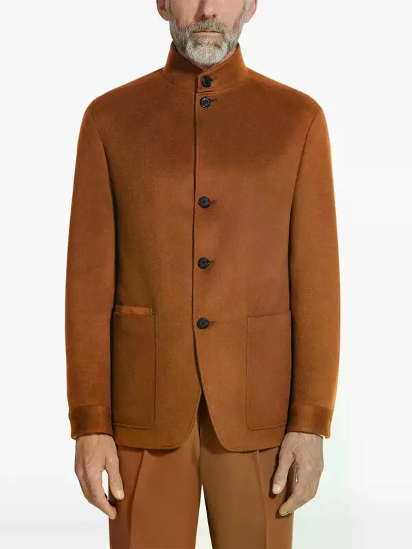 Zegna Oasi Cashmere Il Conte Jacket - Brown