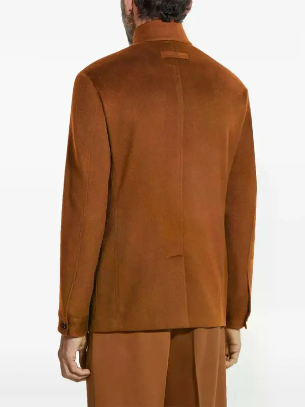 Zegna Oasi Cashmere Il Conte Jacket - Brown