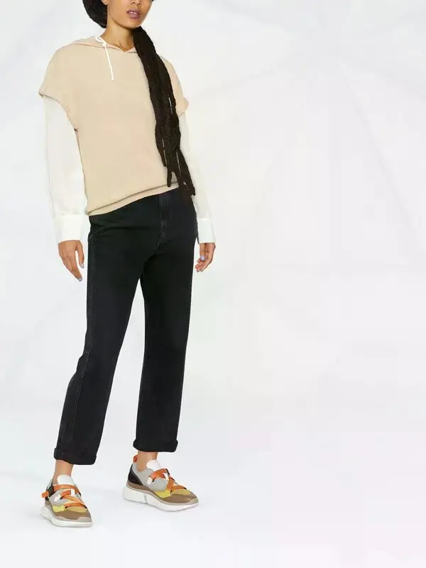 Max & Moi Cashmere-silk Drawstring Hoodie
